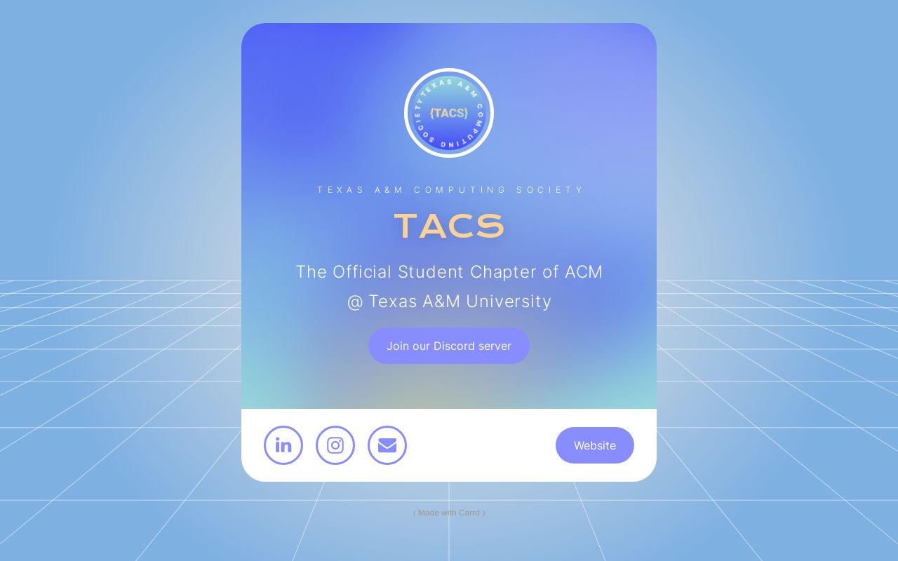 TACS Important Links